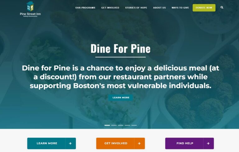 Pine Street Inn - Large Stcharities